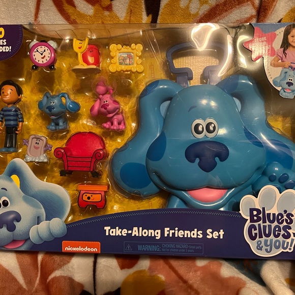 Toys | Blues Clues And You Take Along Friends Set | Poshmark